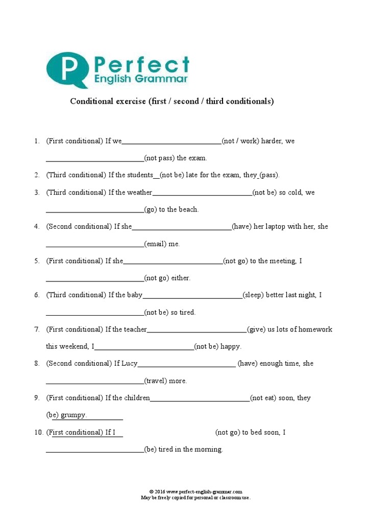 first-second-third-conditional EXTRA-WORD | PDF