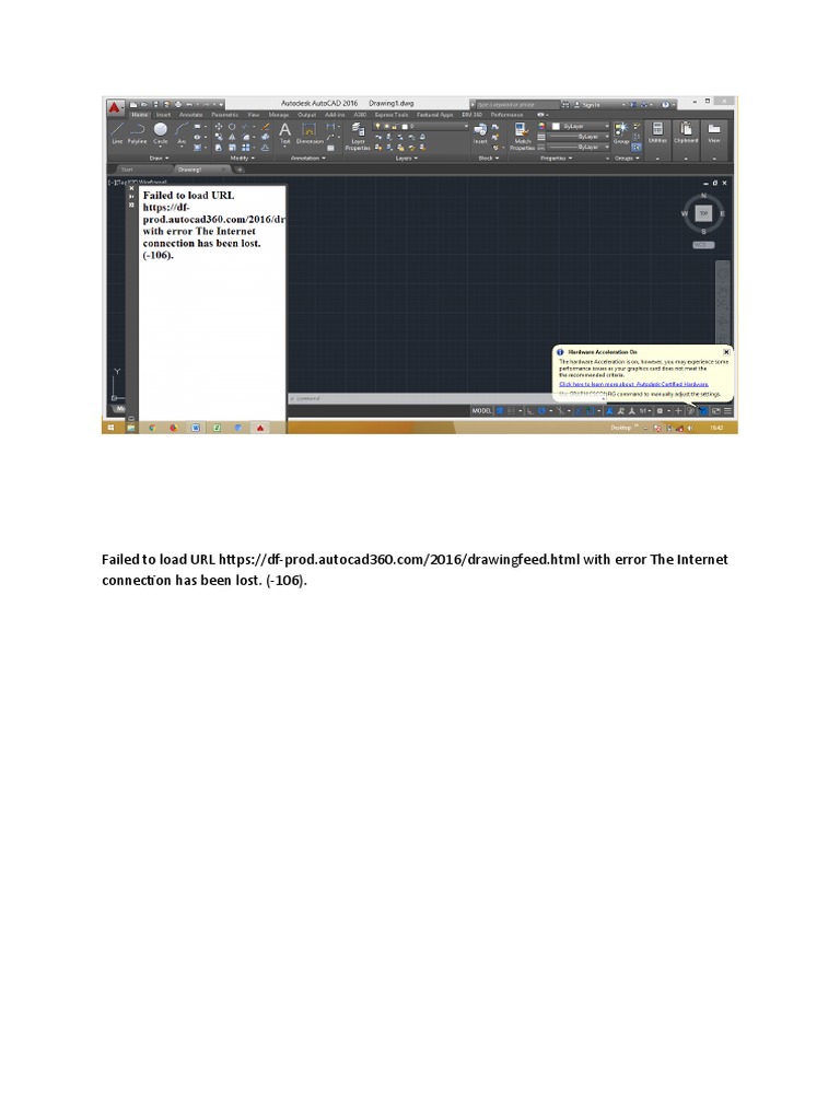 Connection Has Been Lost. (-106) | PDF
