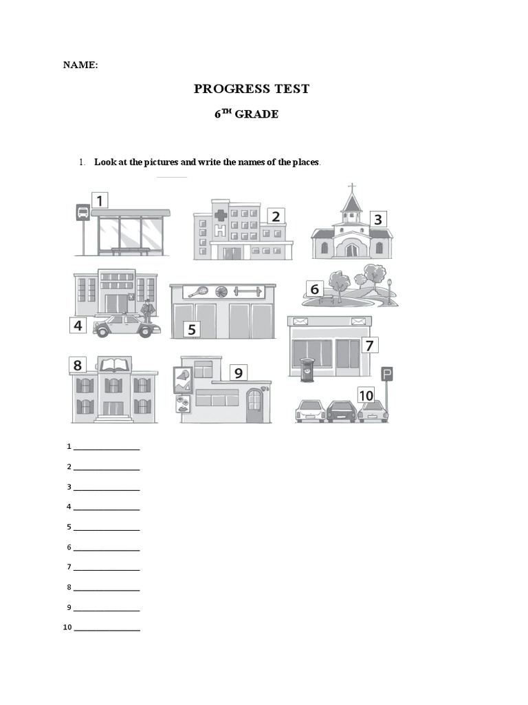 6TH Grade - Test | PDF