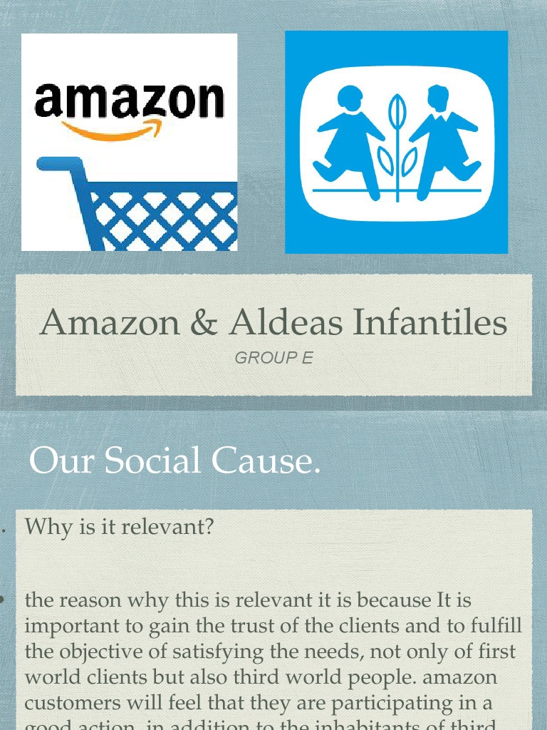 Amazon & Aldeas Infantiles | Download Free PDF | Brand | Reputation