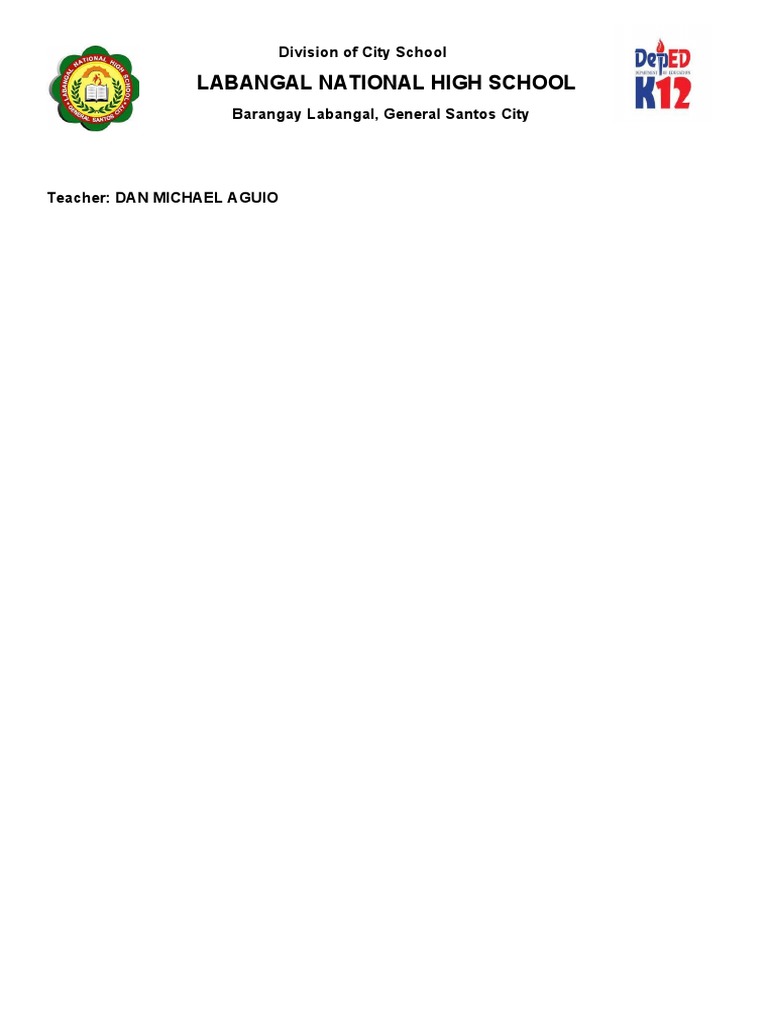 DAILY LESSON PLAN-rrl | PDF | Learning | Teachers