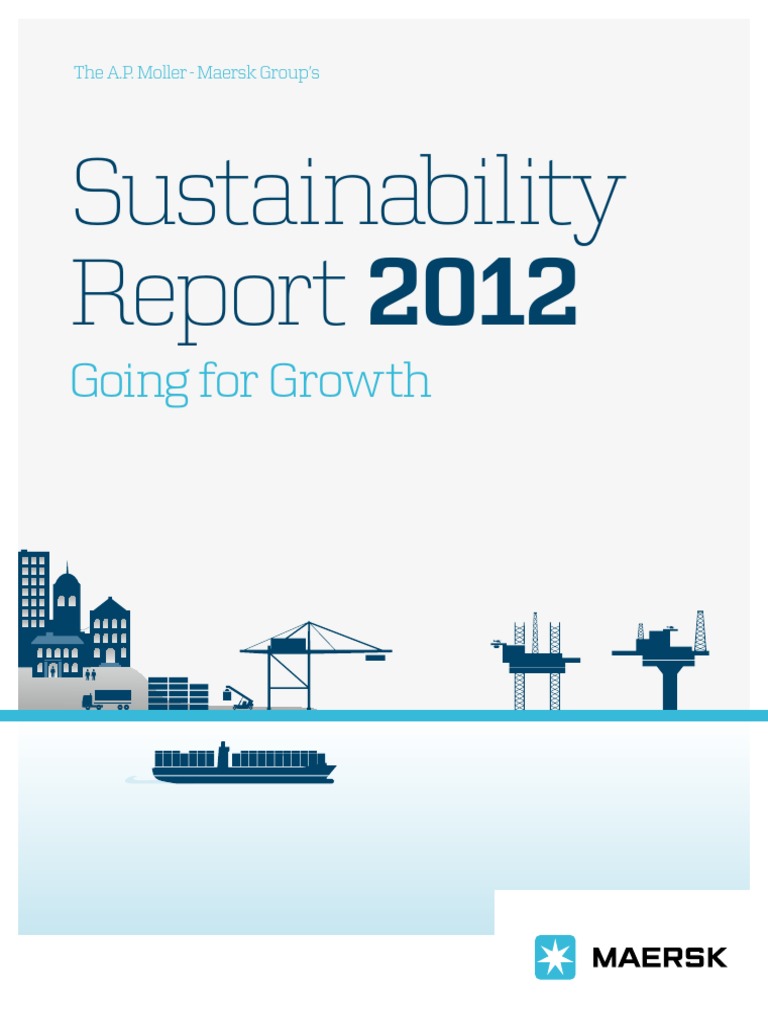 Maersk Sustainability Report 2012 | PDF | Sustainability | Business