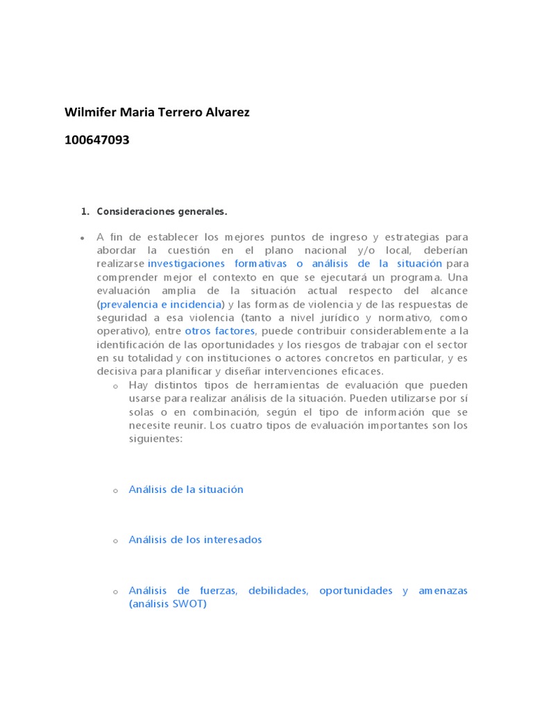 Wilmifer Maria Terrero Alvarez | PDF | Tratado | Derechos humanos