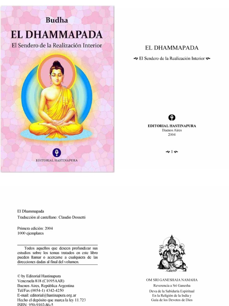 Budha 2004. Dhammapada | PDF | Verdad | Dharma