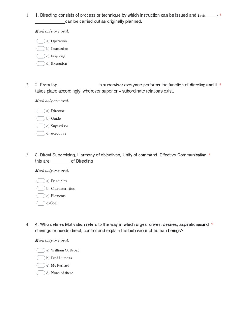 Man Ut-2 Question Bank | PDF