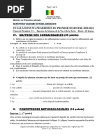 Exercices SVT 1ere S2 | PDF