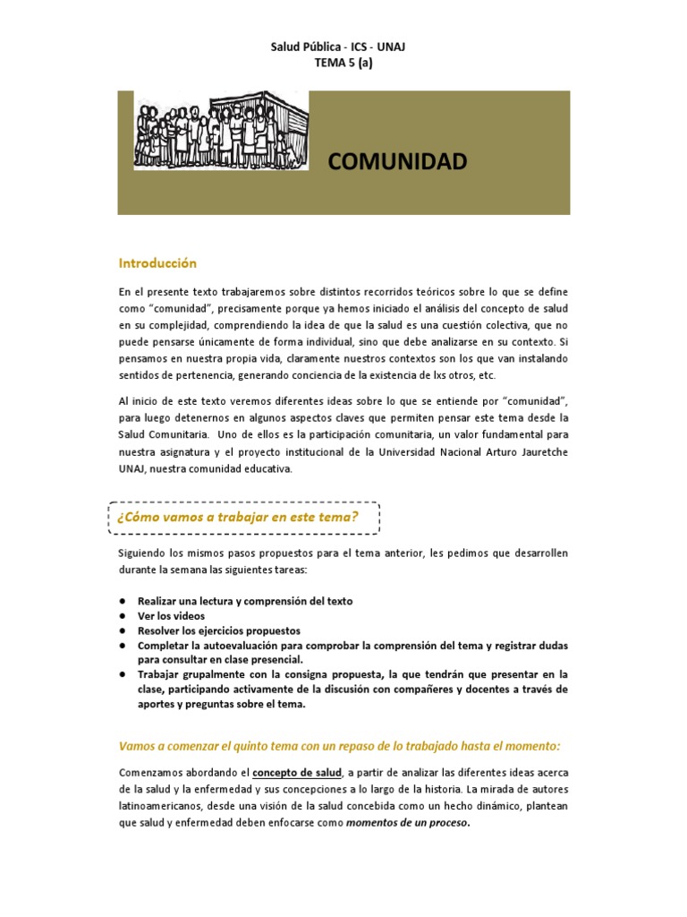 Comunidad | PDF | Sociedad | Comunidad
