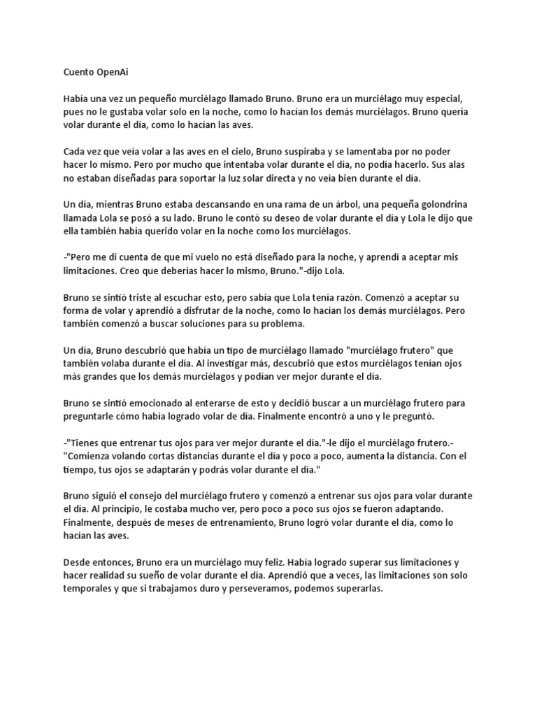 06 Cuento OpenIA | PDF