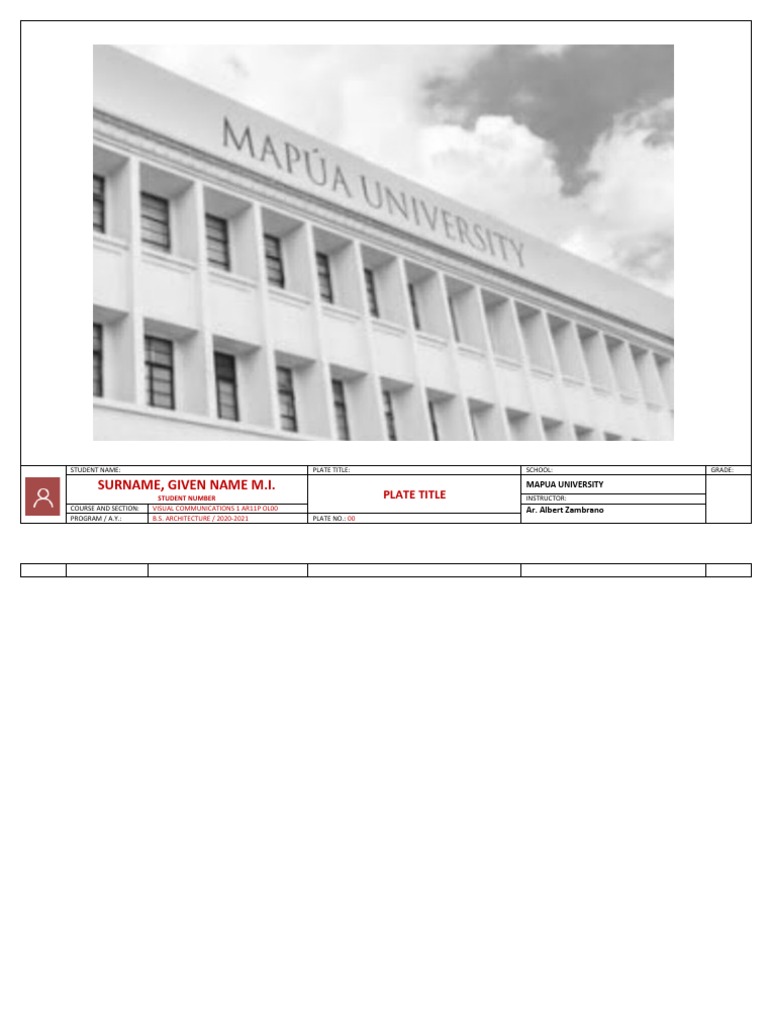 TITLE BLOCK TEMPLATE A4i v3 | PDF