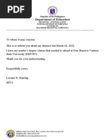 Certification of Leave Without Pay | PDF