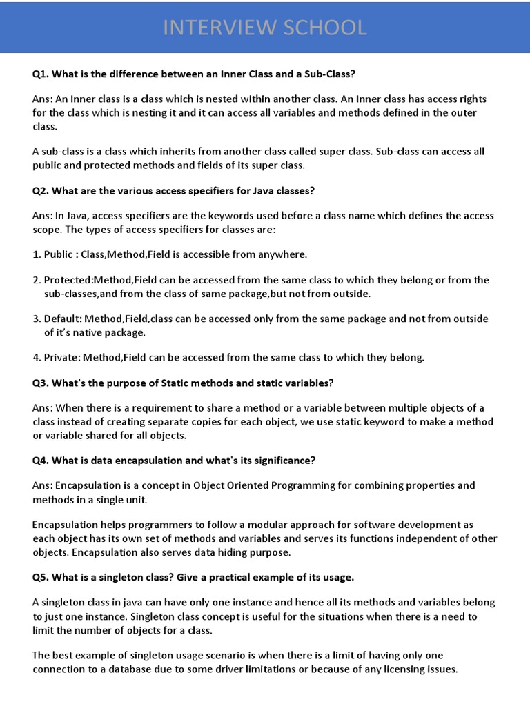 Javaq | PDF | Method (Computer Programming) | Class (Computer Programming)