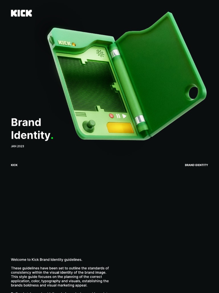 Kick Brand Identity Guidelines | PDF | Logos | Typography