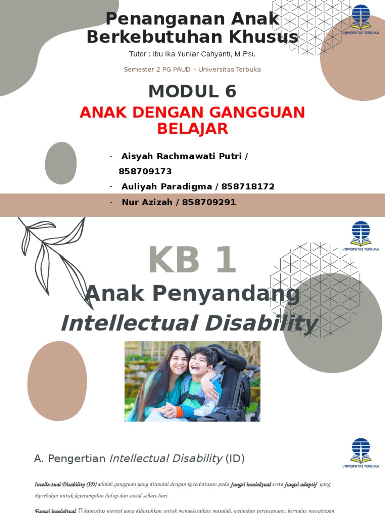 MODUL 6 PENANGANAN ABK Fix (PDF - Io) | PDF
