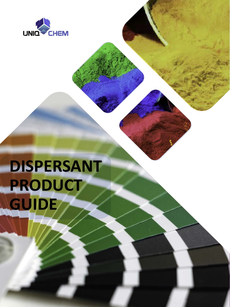 Dispersant Product Guide Oct 2010 v2 | PDF | Surfactant | Polymers