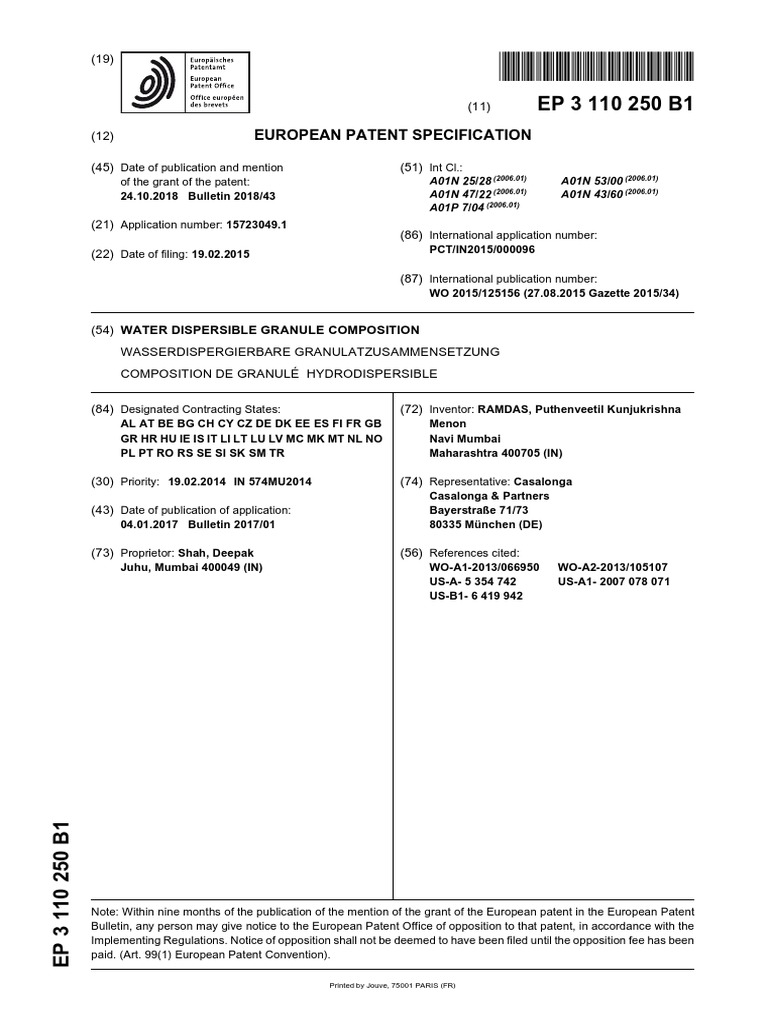 Supragil | PDF | Salt (Chemistry) | Surfactant