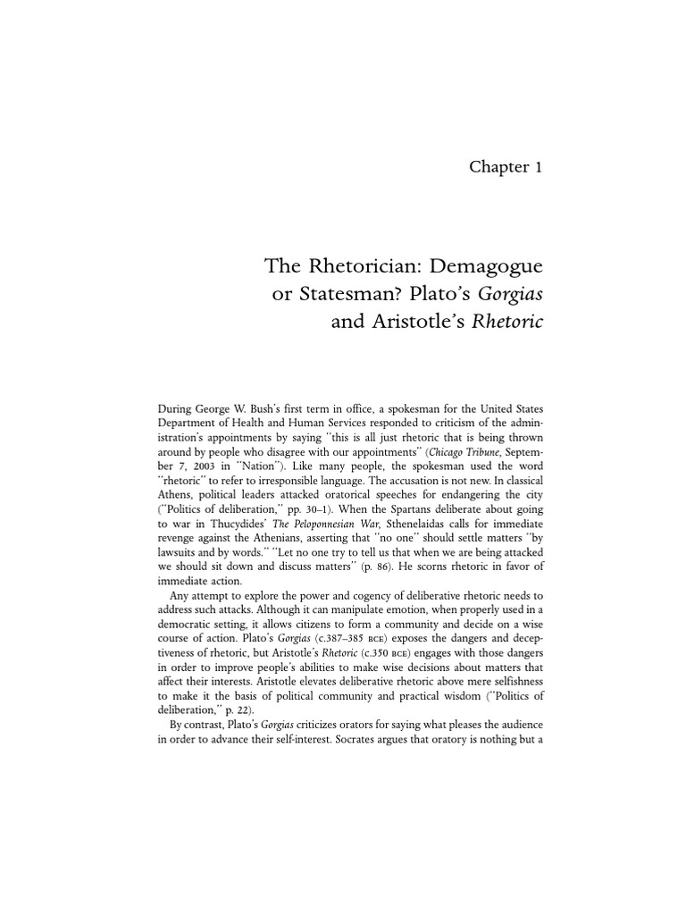 Rhetoric, An Historical Introduction (Olmsted, 2006) PP 10-12 | PDF ...