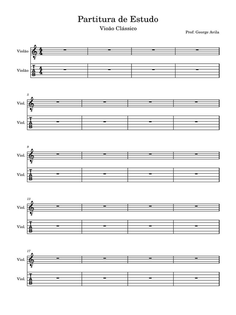 Partitura Sem Título-Partitura - e - Partes | PDF