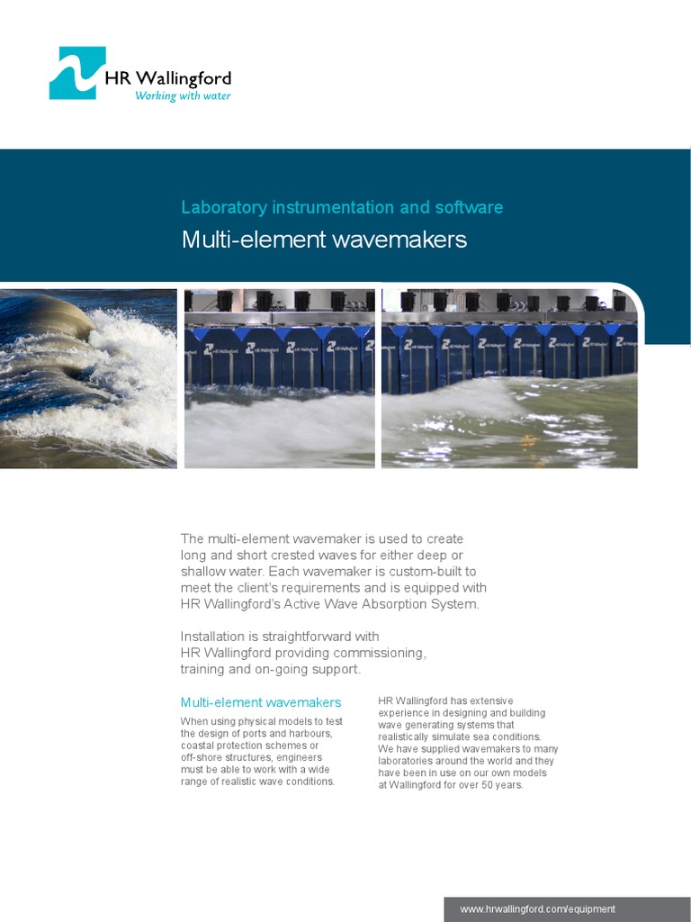 EQ-011 Multielement Wavemaker | PDF | Waves | Manufactured Goods