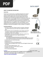 MNFA and KR Values for Rupture Discs | PDF | Liquids | Dynamics (Mechanics)