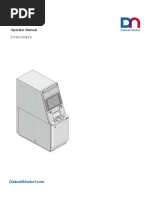 ATM Operator Manual After Installation | PDF | Automated Teller Machine | Printer (Computing)