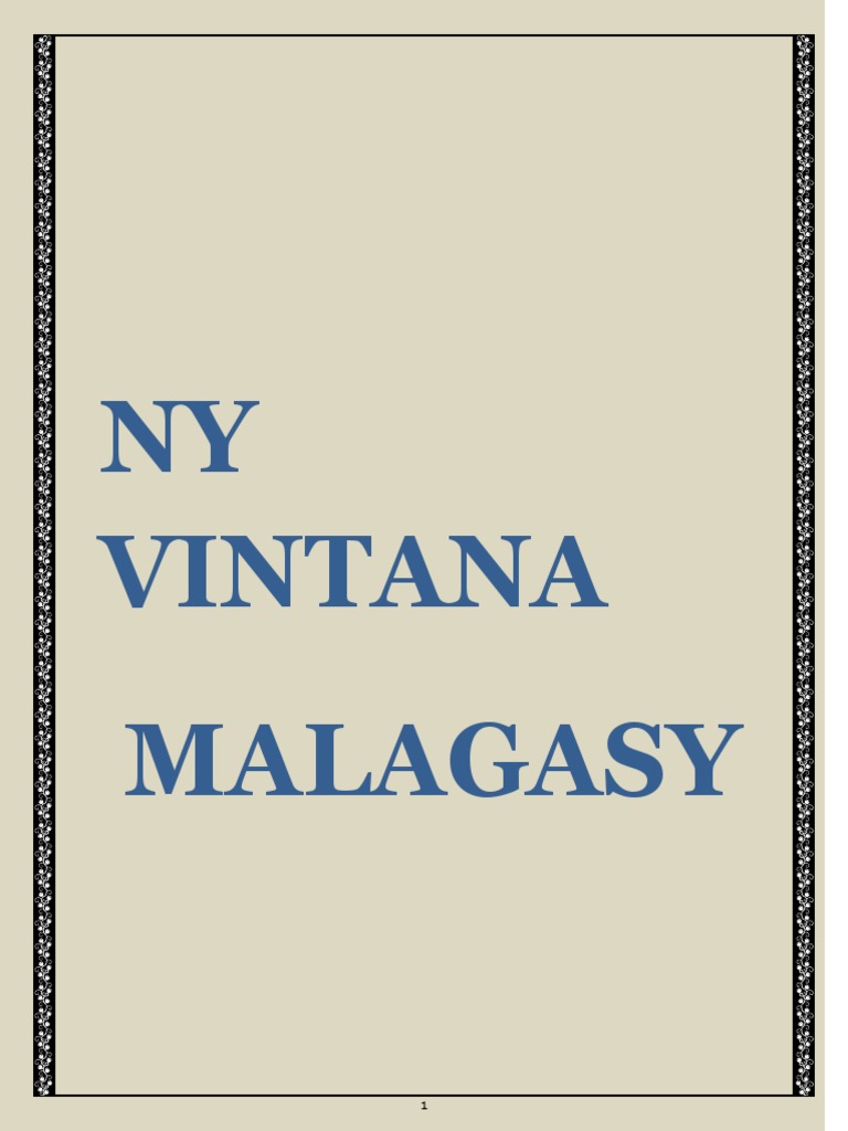 NY-VINTANA-manonga | PDF