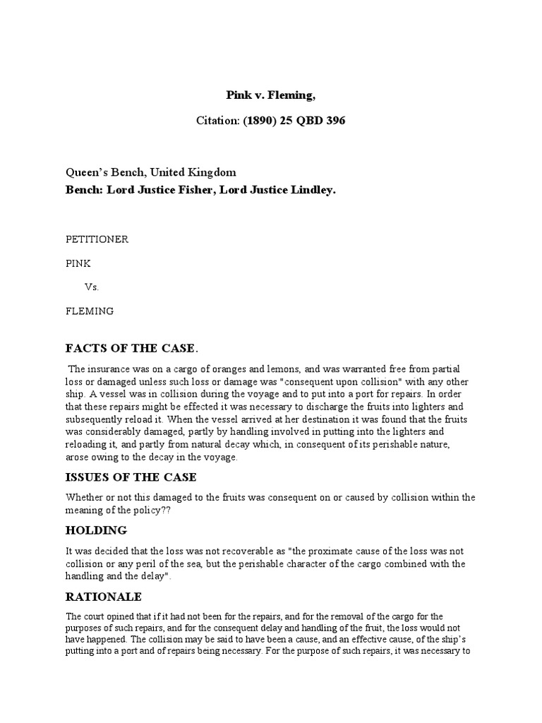 Pink v. Fleming | PDF