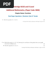 Cambridge IGCSE and O Level Remainder Theorem | PDF