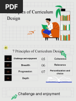 7 Principles of Curriculum Design Leaflet | PDF | Learning | Education ...