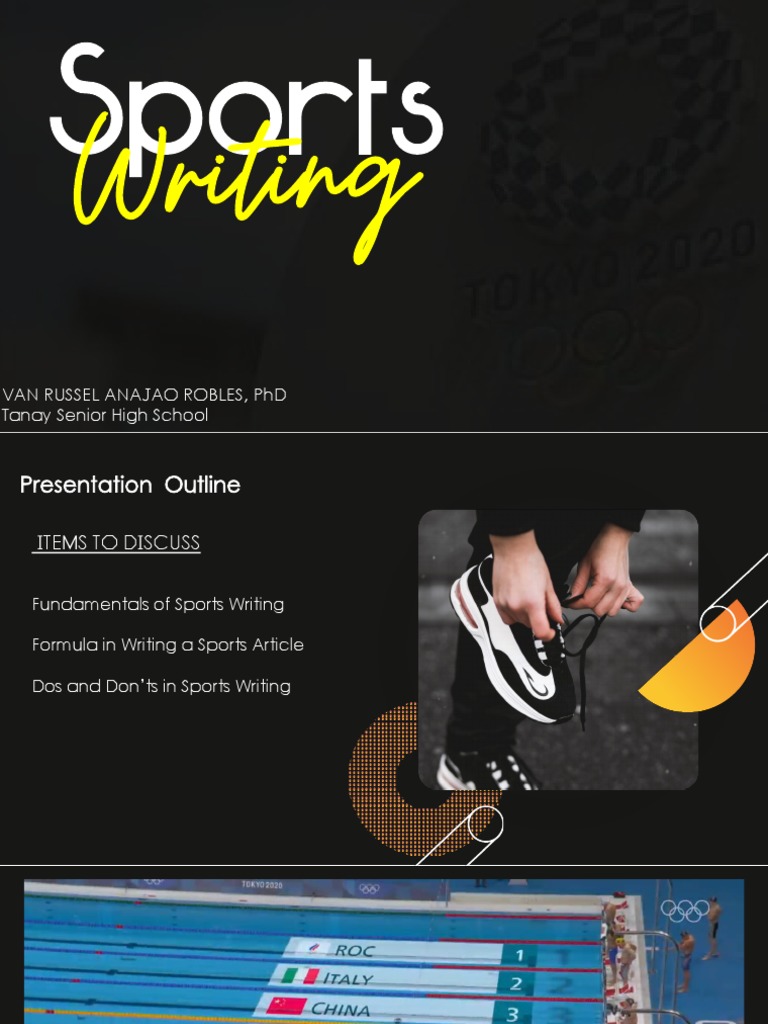 Sports Writing | PDF | Swimming | Sports