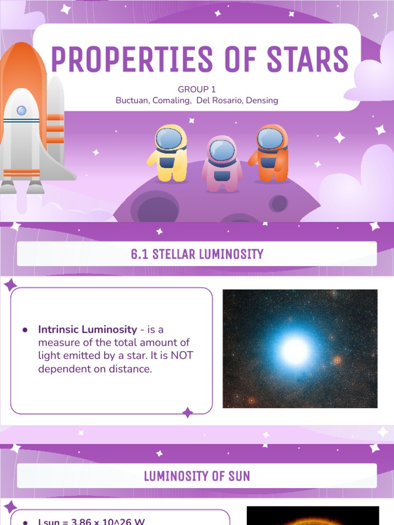 EDSCI4-Astronomy_Chapter 6 | PDF | Stars | Apparent Magnitude