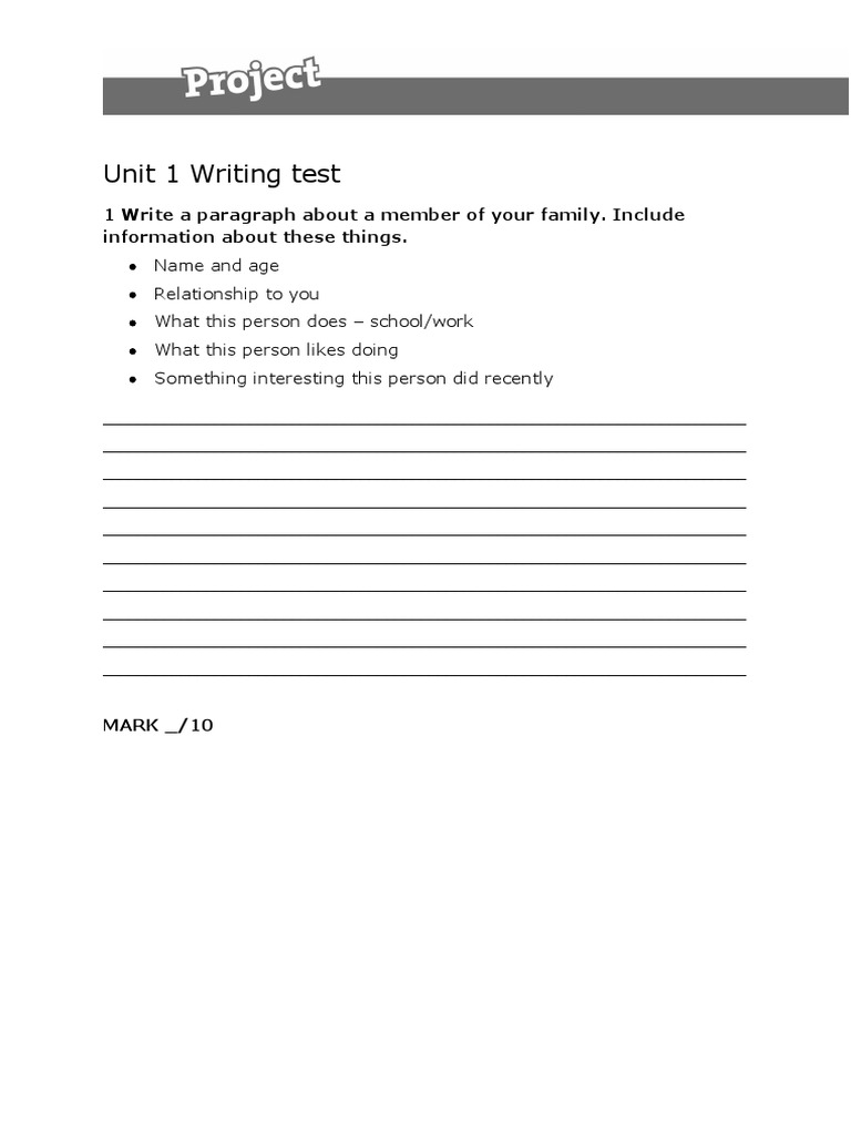 Project 3 Writing Tests | PDF | Career & Growth Project 3 Writing Tests | PDF | Career & Growth