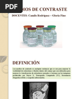 Medios de Contraste: Sulfato de Bario y Yodados | PDF | Angiografía ...