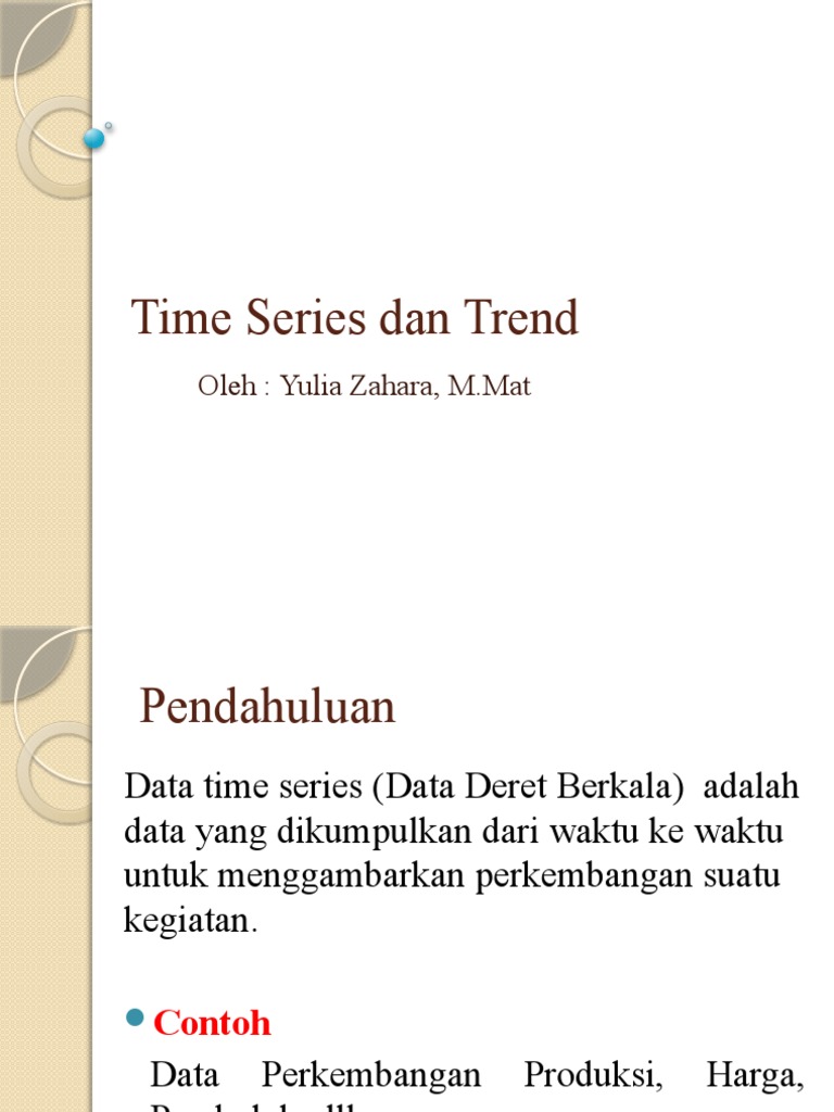 Time Series | PDF