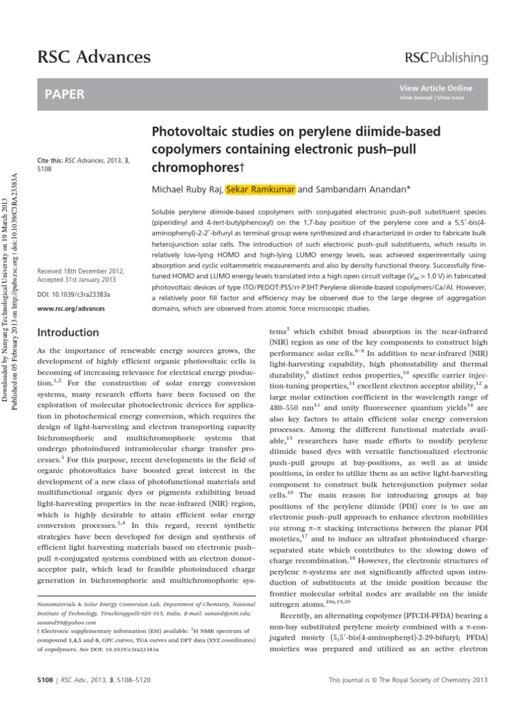 5.RSC Adv., 2013, 3, 5108-5120-1-1 | PDF | Electromagnetism | Electricity