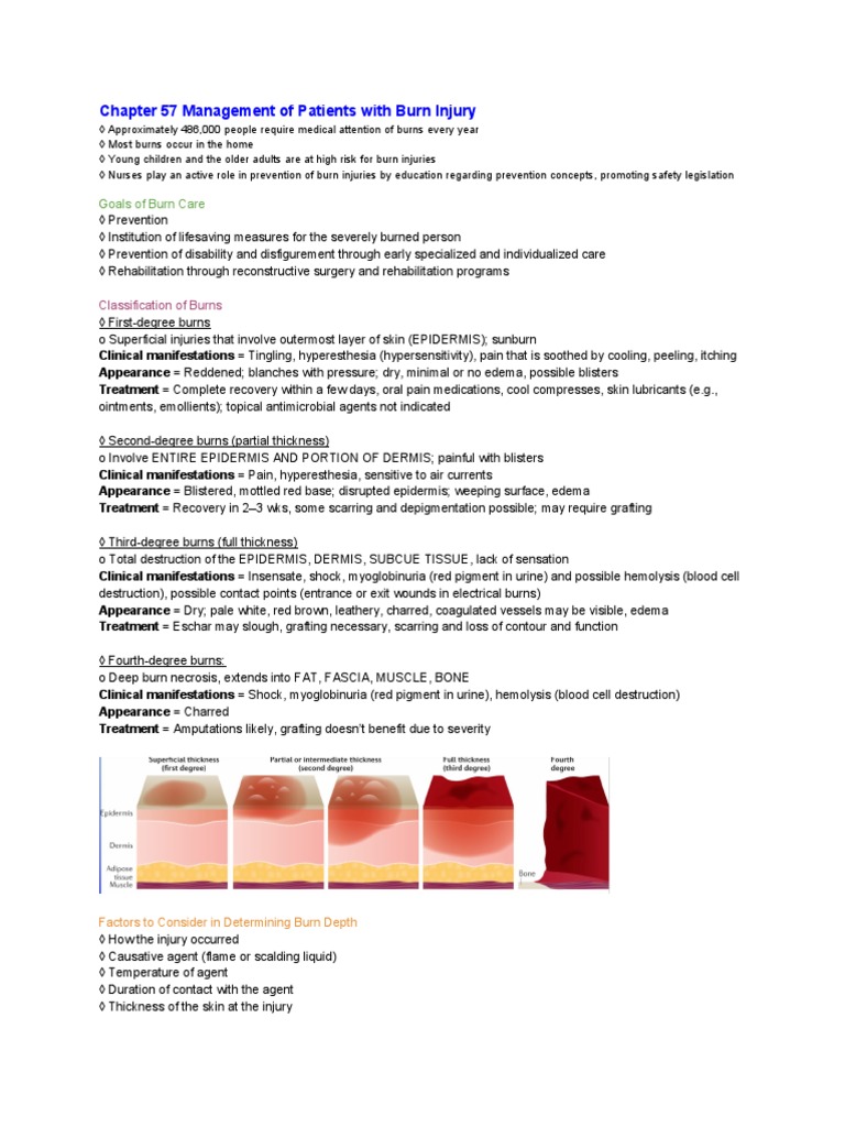 EXAM Med Surg 1 | PDF | Burn | Injury