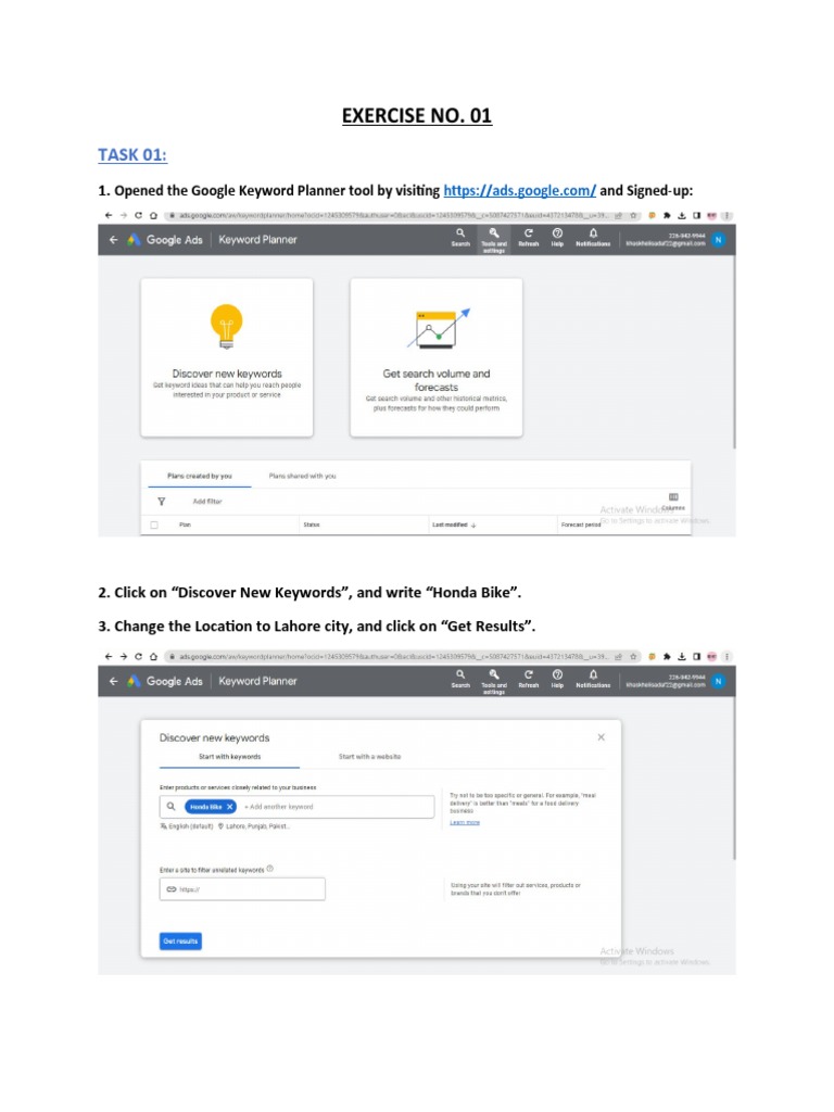 Digiskills Batch 04 Solved Hands On Exercise No1 Seo | PDF