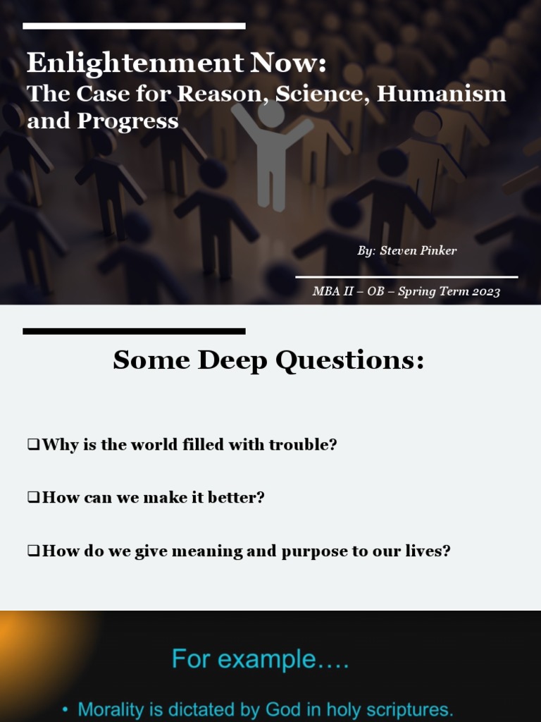 Enlightenment Now Slides | PDF