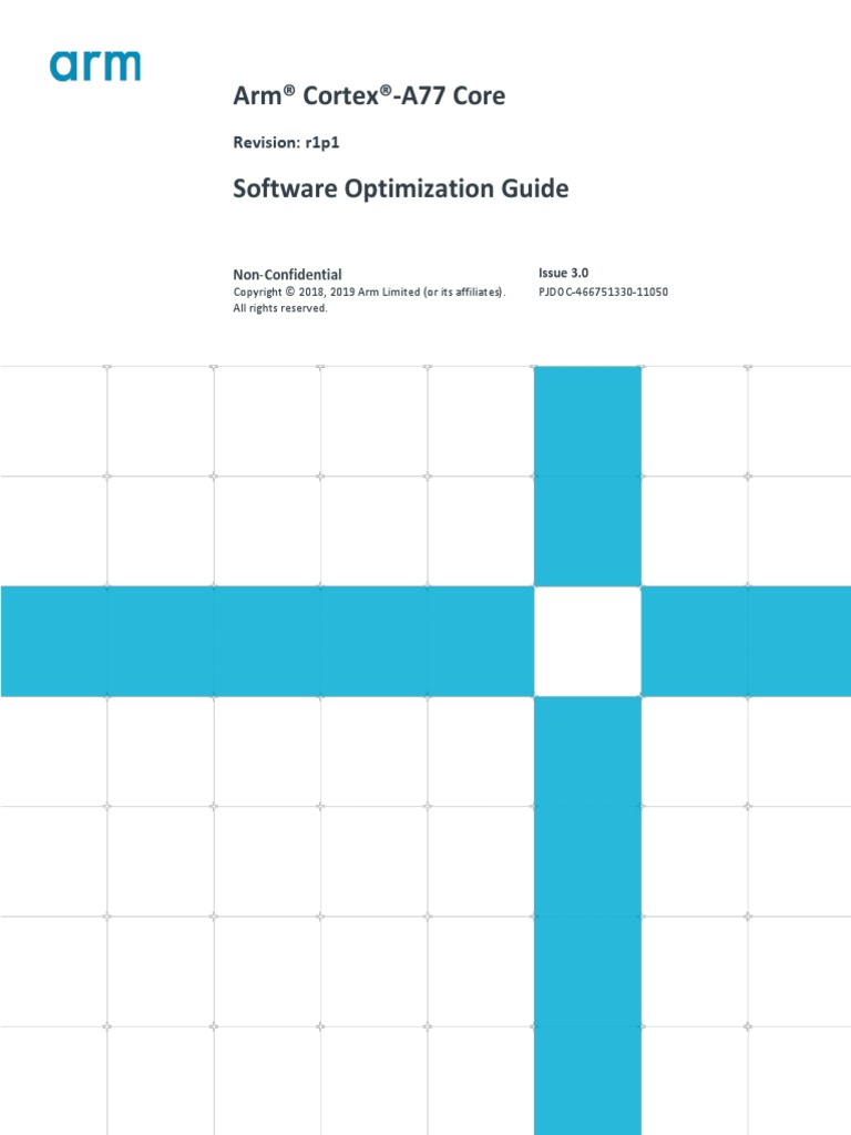 Arm Cortex-A77 Software Optimization Guide | PDF | License | Patent
