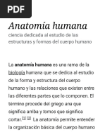 Ramas de la anatomía humana | PDF | Ventrículo (corazón) | Hueso