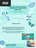 Triptico Cancer Cervicouterino | PDF | Cáncer | Inmunología
