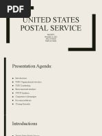 USPS Org Chart | PDF | Vice President | United States Postal Service