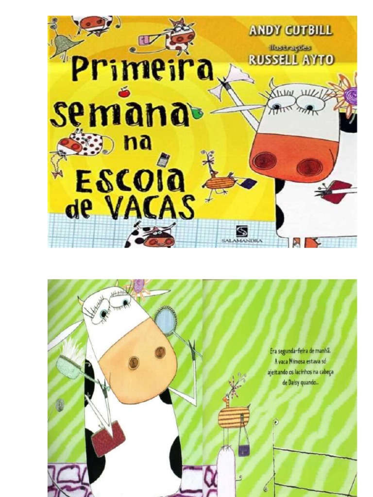 Primeiro Semana Na Escola de Vacas | PDF