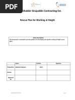 Working at Height Procedure | PDF | Scaffolding | Safety
