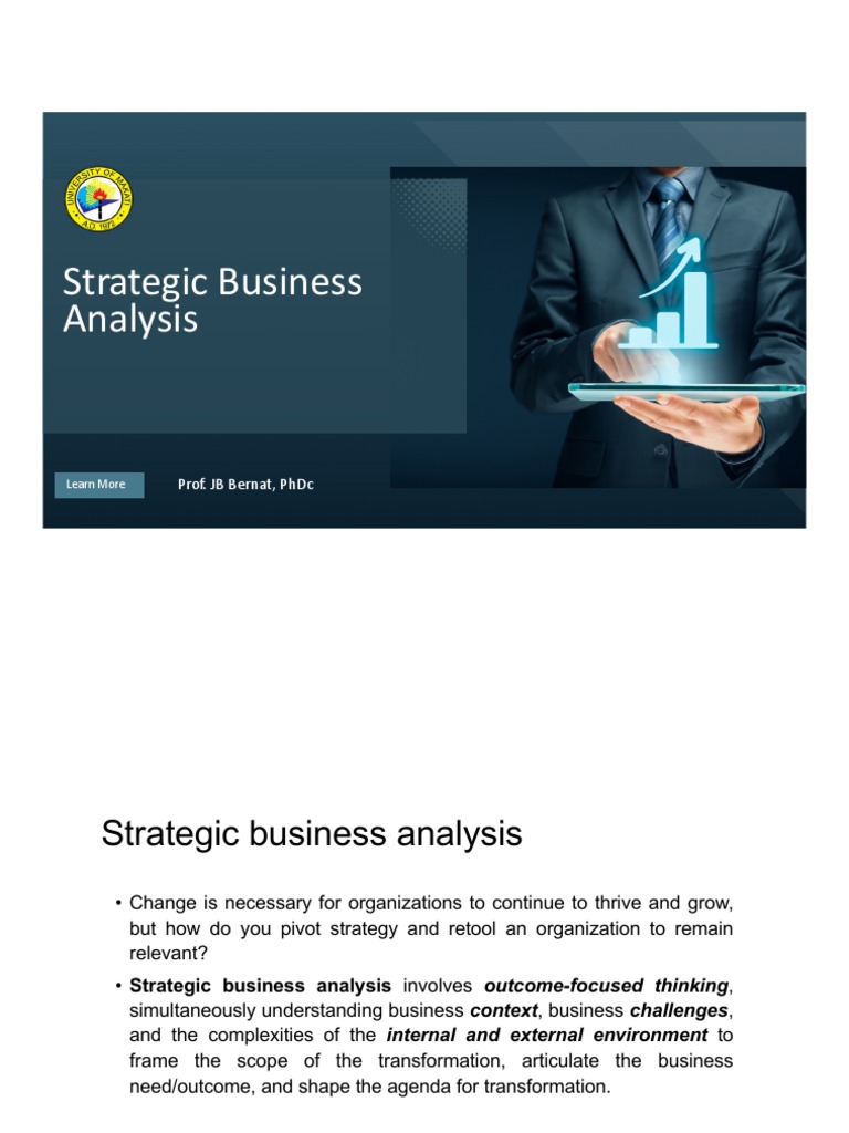 Strategic Analysis and BACCM_BMA | PDF | Strategic Management ...