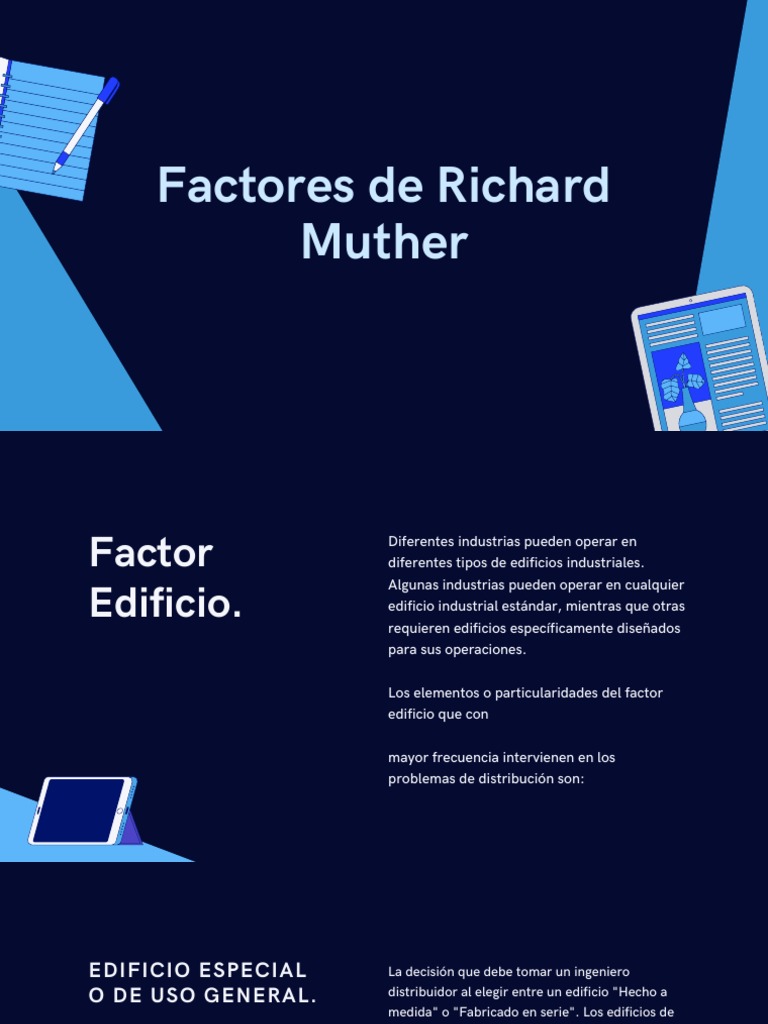 Factores de Richard Muther - Presentación | PDF | edificio ...
