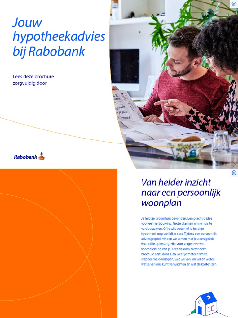 Brochure Hypotheekadvies Bij de Rabobank | PDF