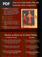 Música Profana: Análisis y Estilos | PDF | Canciones | Composiciones ...