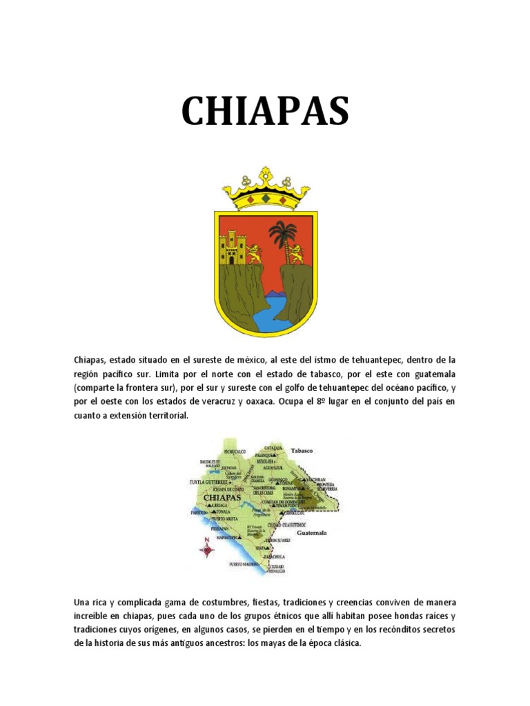 Resumen Chiapas | PDF | Alimentos