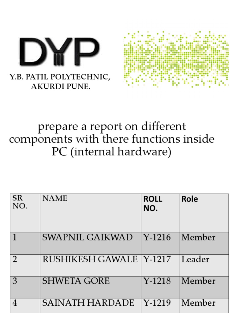 WPC Project For Diploma | PDF | Computer Data Storage | Solid State Drive