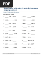 Stage 2 Math Question Paper-Set 6 PDF | PDF | Percentage | Multiple Choice